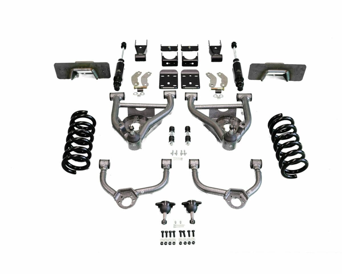 1988-1998 C1500 5/7 LOWERING KIT W/ WELD ON C-NOTCH – NLsuelo Suspensions